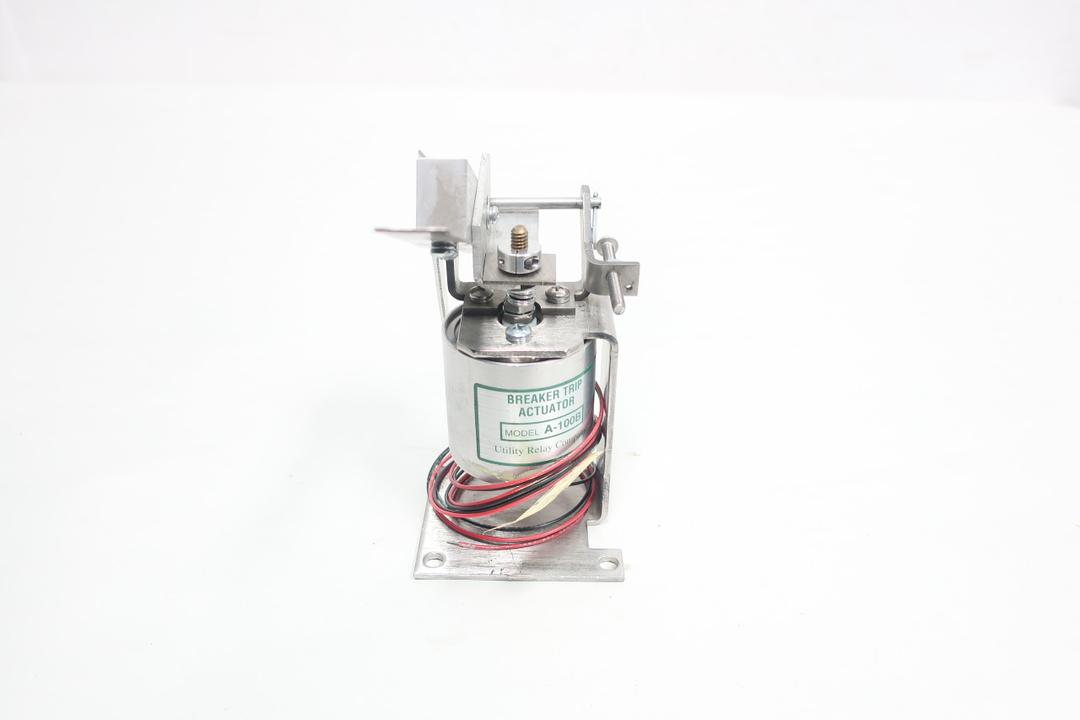 UTILITY RELAY COMPANY A-100B BREAKER TRIP ACTUATOR