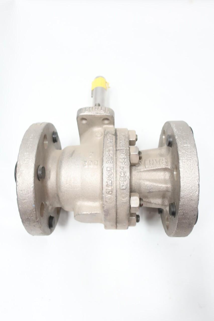 METSO M2DA02AP STAINLESS FLANGED BALL VALVE 2IN 300