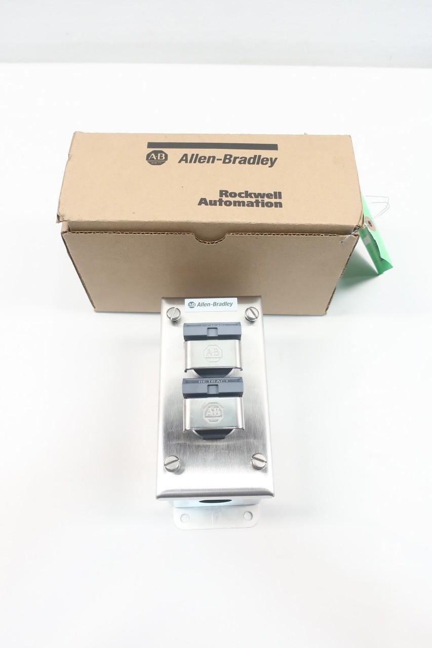 ALLEN BRADLEY 800H-2HN4 HEAVY DUTY EXTEND RETRACT PUSHBUTTON STATION