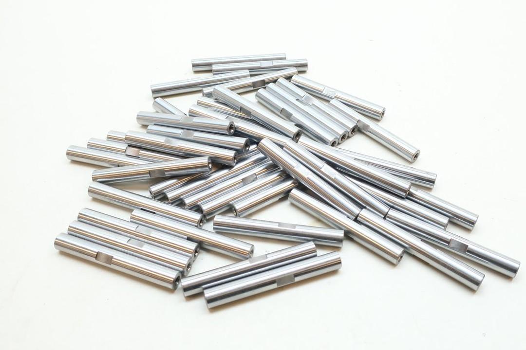 SET OF 44 MISUMI PSFGZ8-60-M4-N4-SC30 TAPPED PRECISION LINEAR SHAFT