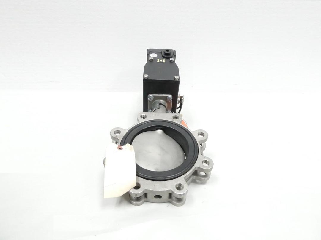 KEYSTONE 920 PNEUMATIC STAINLESS LUGGE BUTTERFLY VALVED 6IN