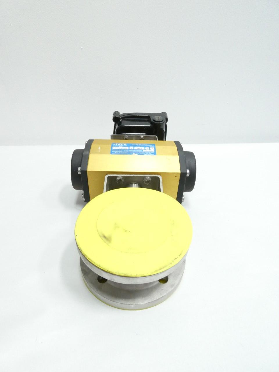 SIRCA S10 AP35DA0NG1BWS MBX43PA2 PNEUMATIC STAINLESS BALL CONTROL VALVE ...