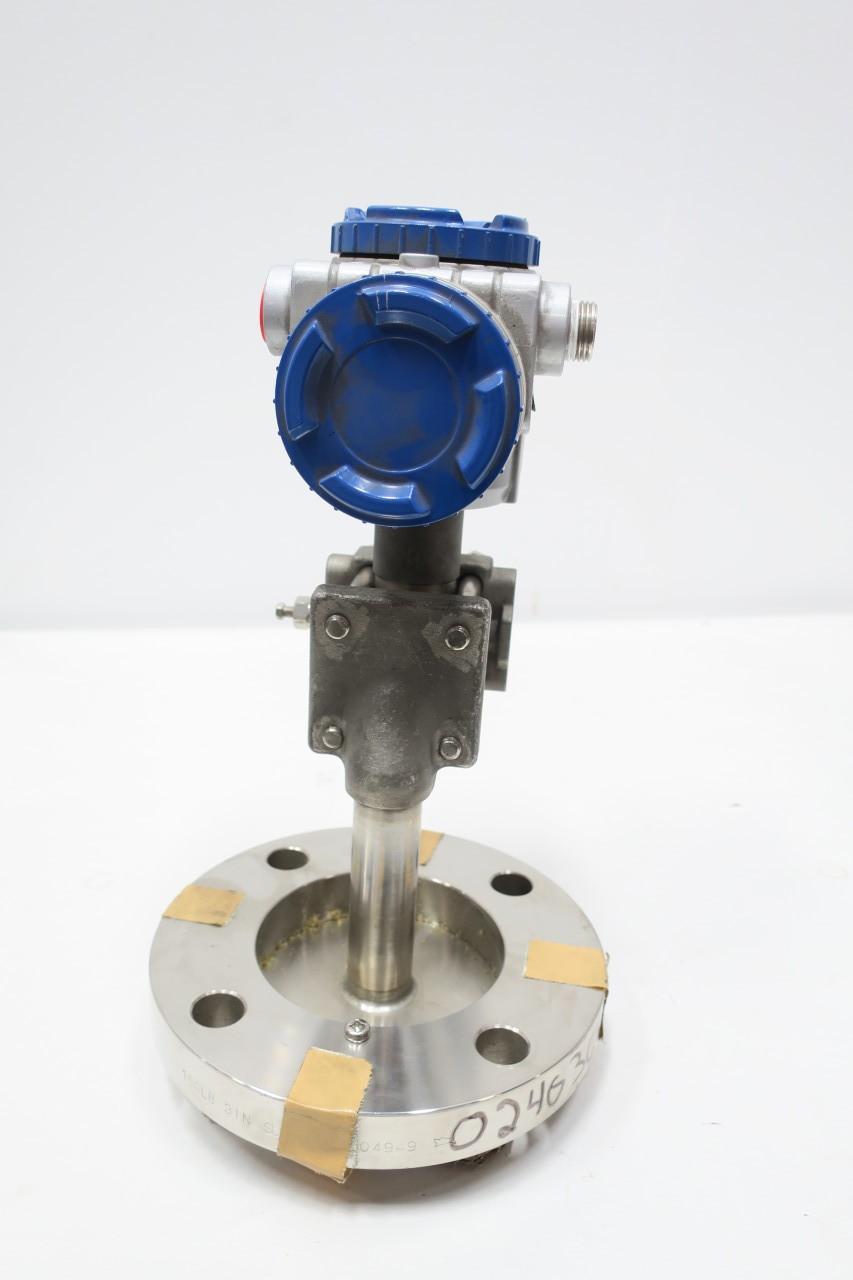CAMERON BARTON FKEG43V4-AEYYY-AE FLANGED LEVEL TRANSMITTER 0-125IN-H2O ...