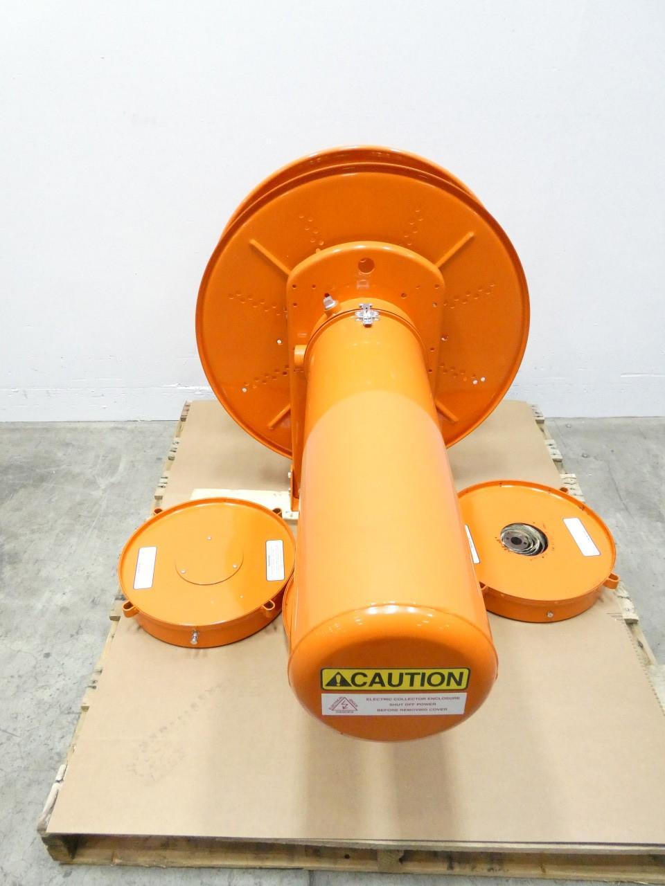 GLEASON S28802-303-14-3 SPRING DRIVEN ELECTRIC CABLE REEL 150FPM