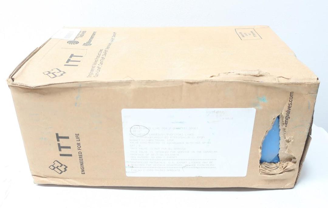 ITT 2-2555-TM-903-SP88CATB MANUAL IRON FLANGED DIAPHRAGM VALVE 2IN