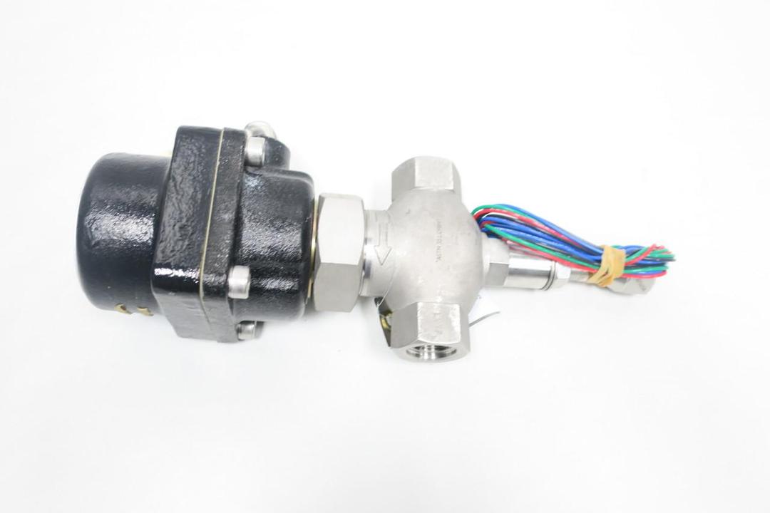 CIRCOR AEROSPACE 15830-2000 ATKOMATIC SOLENOID VALVE 24V-DC 3/4IN NPT