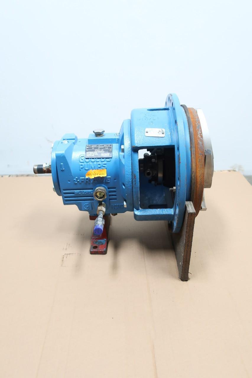 GOULDS 3196MTI I-FRAME CENTRIFUGAL POWER END 13IN WITH STAINLESS 6-VANE ...