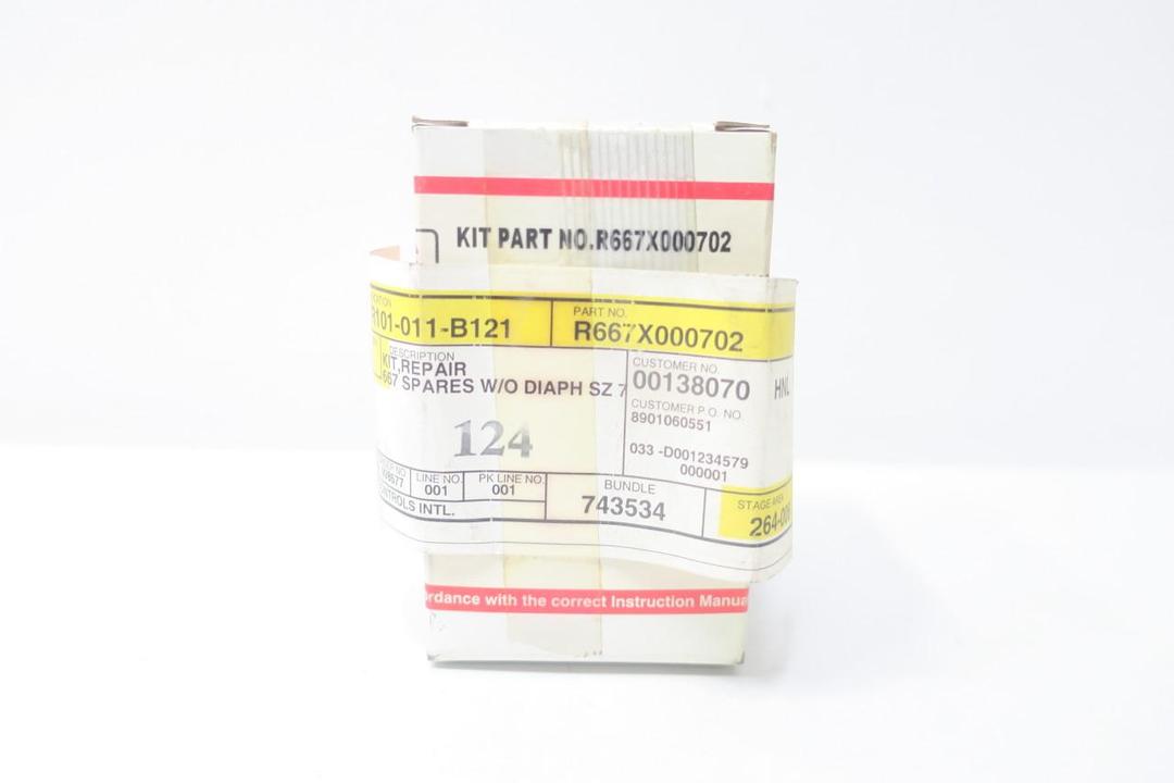 FISHER R667X000702 REPAIR KIT VALVE ACTUATOR