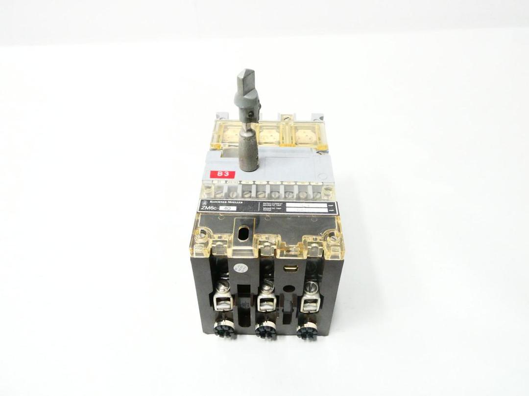 KLOCKNER MOELLER NZM6B-63 ZM6C-40 CIRCUIT BREAKER 3P 40A AMP