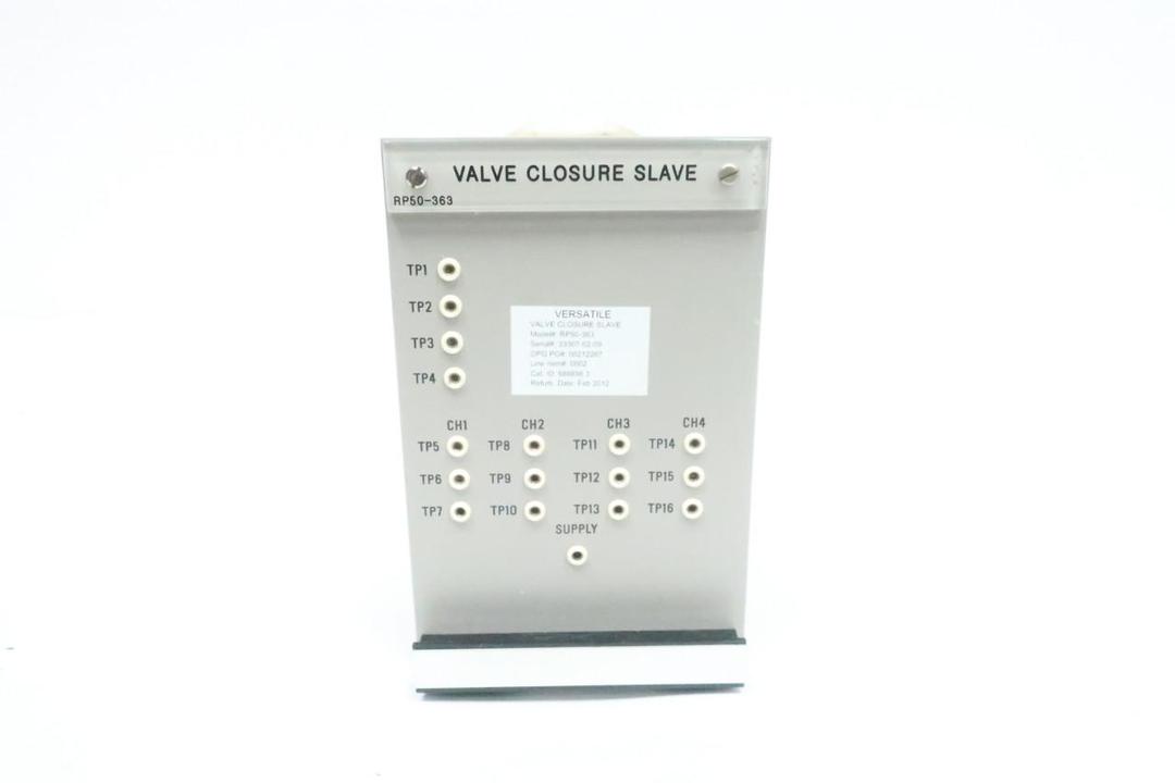 REI ELECTRIC RP50-363 VALVE CLOSURE SLAVE MODULE