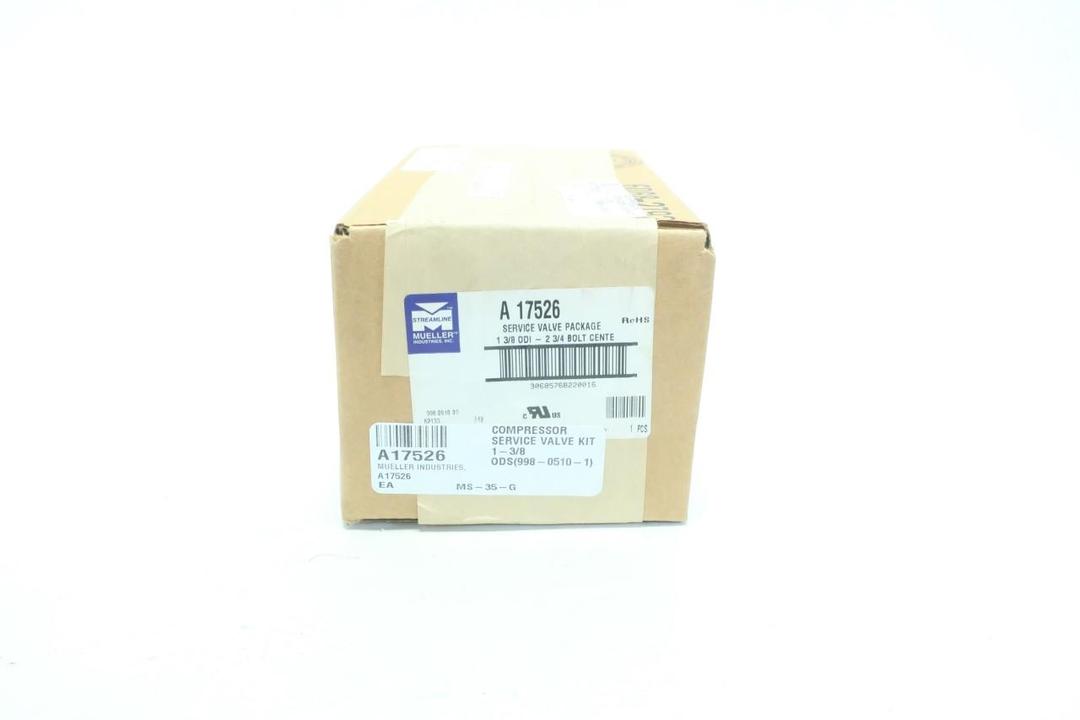 MUELLER A 17526 1-3/8IN ODI 2-3/4IN BOLT CENTER COMPRESSOR SERVICE ...