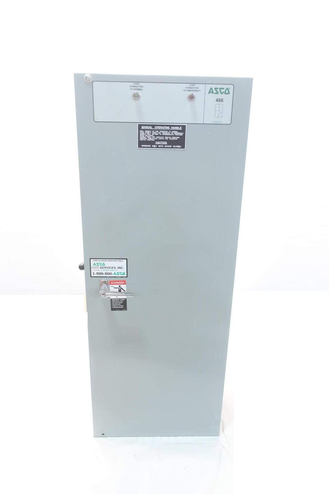 ASCO E4863260C NON-AUTOMATIC TRANSFER SWITCH 260A 600V-AC
