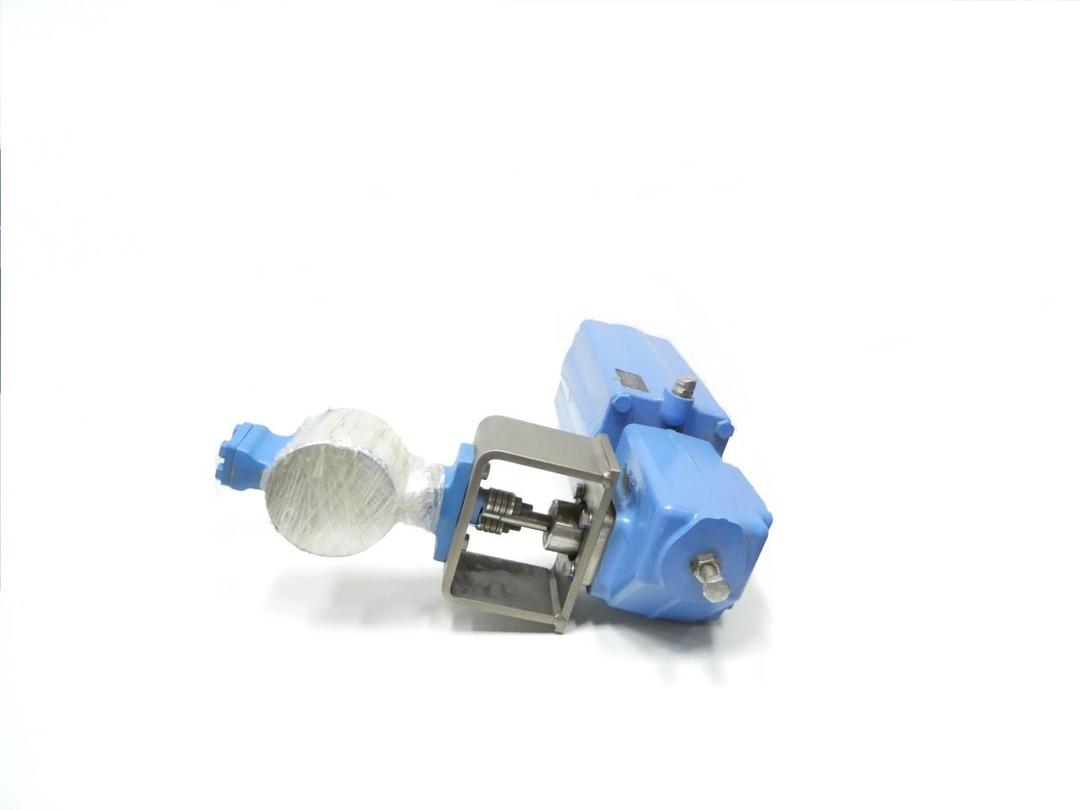 METSO NELES R1LA02TTTU B1JU8/35L TITANIUM PNEUMATIC WAFER V-PORT VALVE 2IN