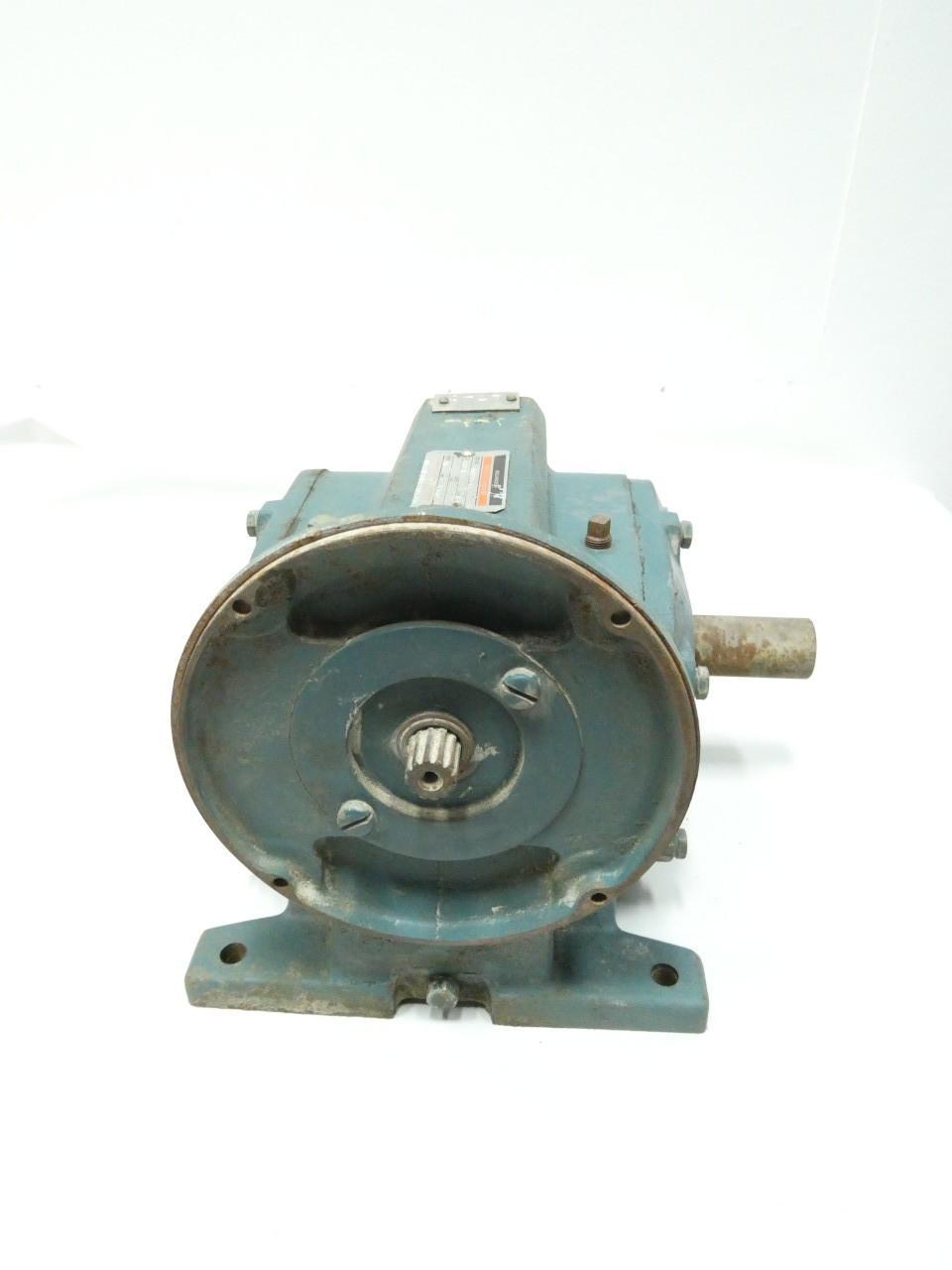 RELIANCE 408889-GX RIGHT ANGLE GEAR REDUCER CG16A 1-1/8IN 50:1