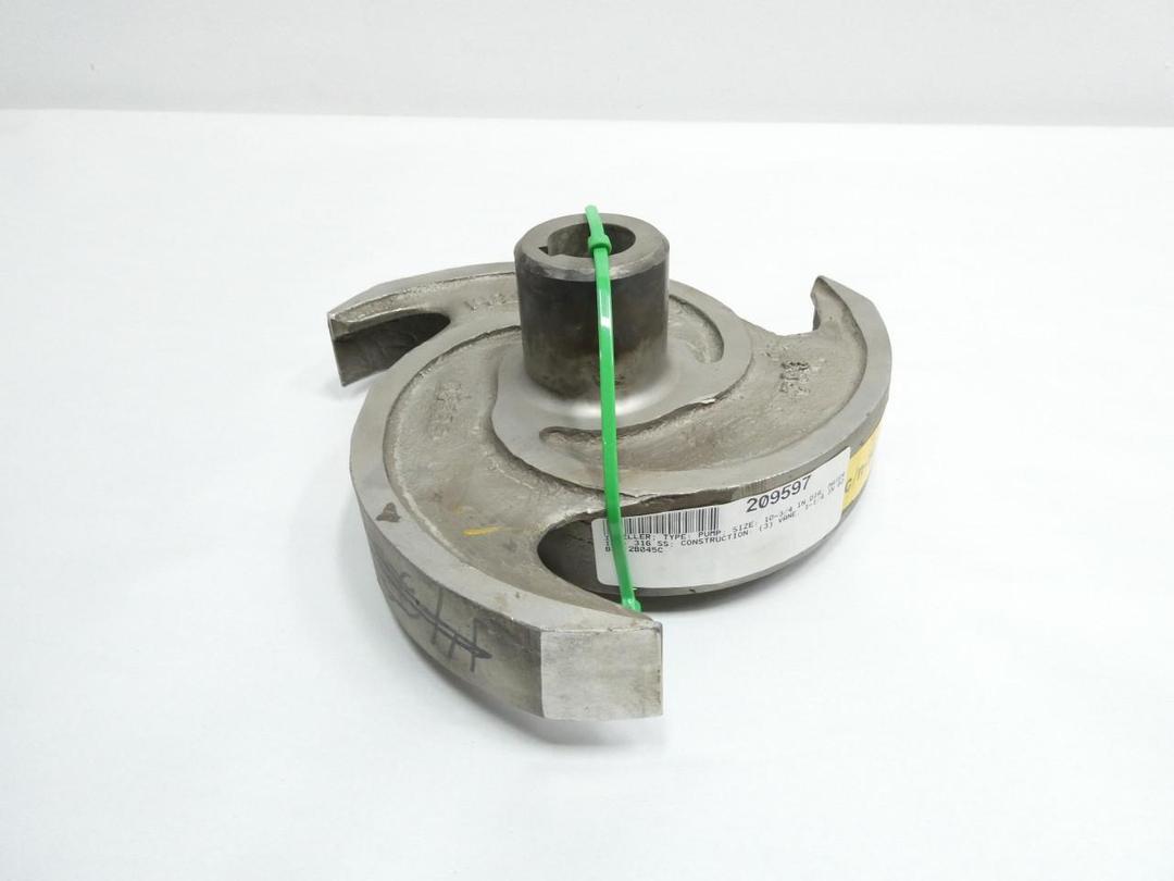 LAWRENCE PUMP & ENGINE D5386SB STAINLESS 3-VANE IMPELLER 10-3/4IN OD