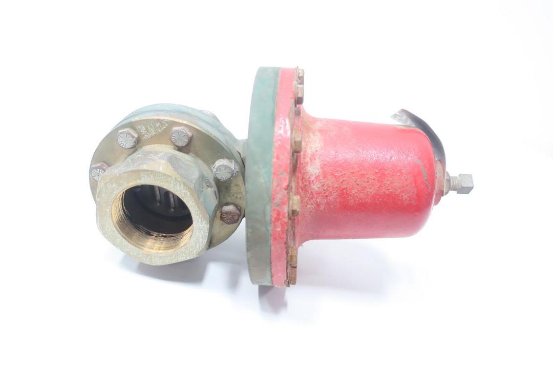 JORDAN VALVE 601 PNEUMATIC BRONZE SLIDING GATE VALVE 2IN NPT