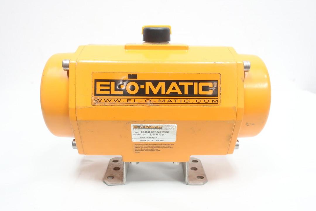 EL-O-MATIC ES0350.U2A06A.27K0 PNEUMATIC VALVE ACTUATOR