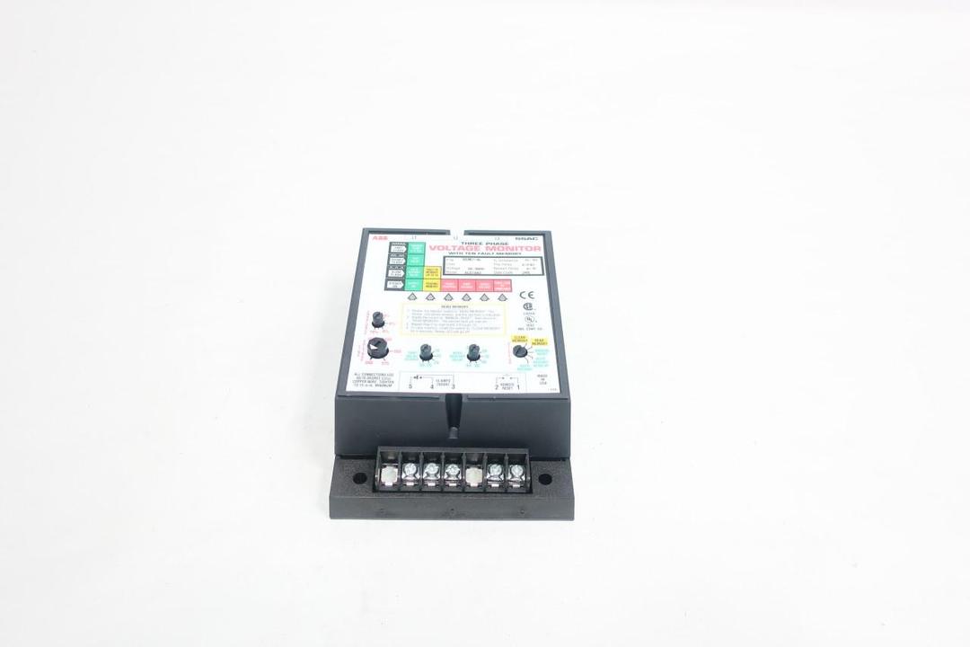 ABB SSAC WVM011AL THREE PHASE VOLTAGE MONITOR 500-600V-AC