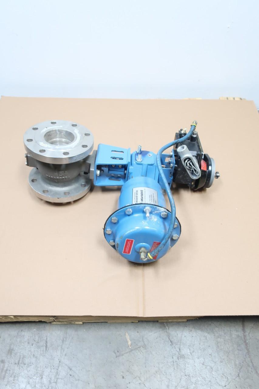 NELES JAMESBURY R21CB04CCJA Pneumatic QUADRA-POWR II QP2C/M 150 ...