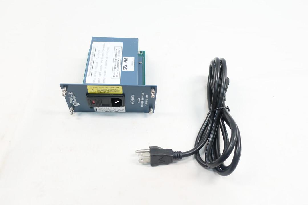 WEED FIBER-OPTICS 6A06 POWER SUPPLY 115/230V-AC 10V-DC 35W