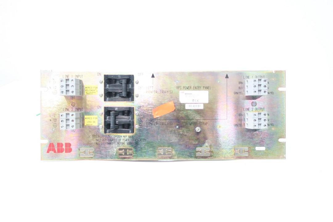 ABB 6644463A4 RPS POWER ENTRY PANEL